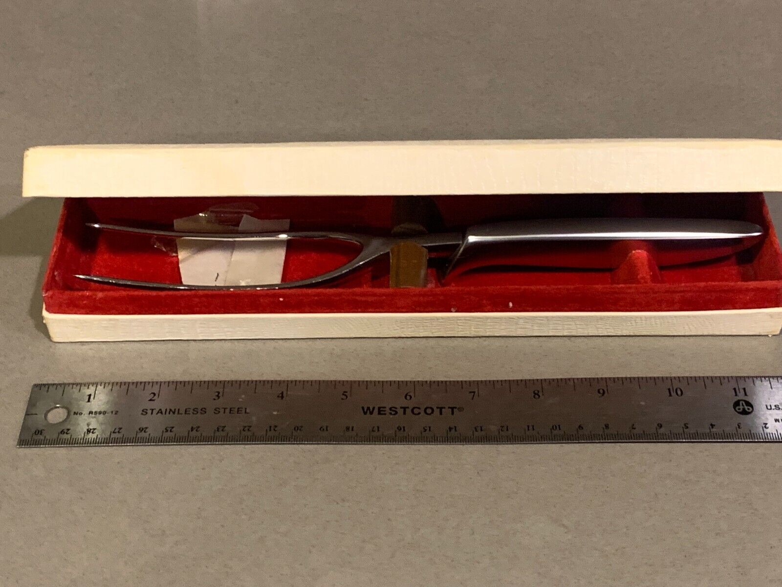 Vintage Gerber Knives Ron Serving Fork MINT - Flatware Sets