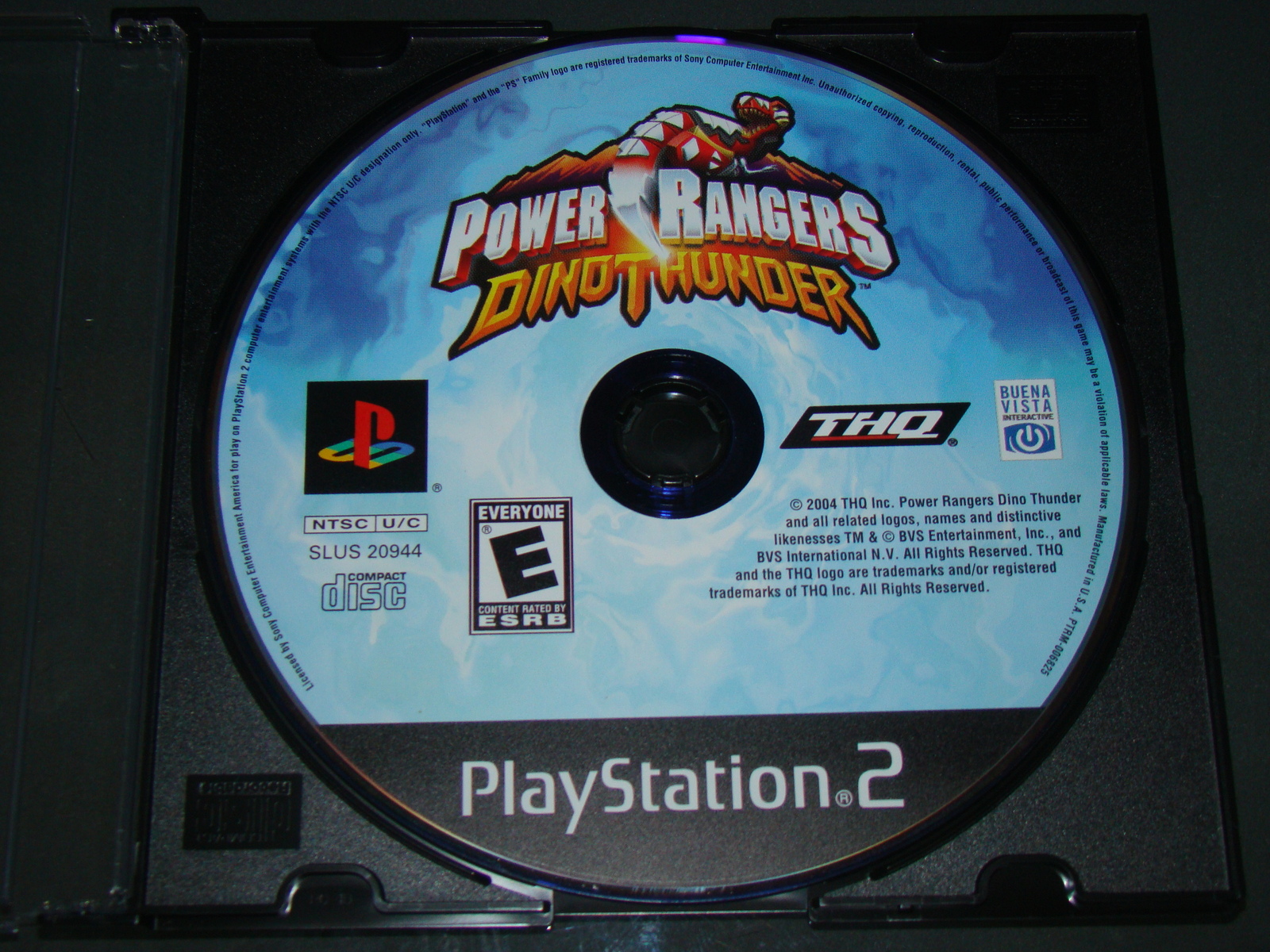 Playstation 2 - POWER RANGERS DINO THUNDER (Game Only) - Video Games