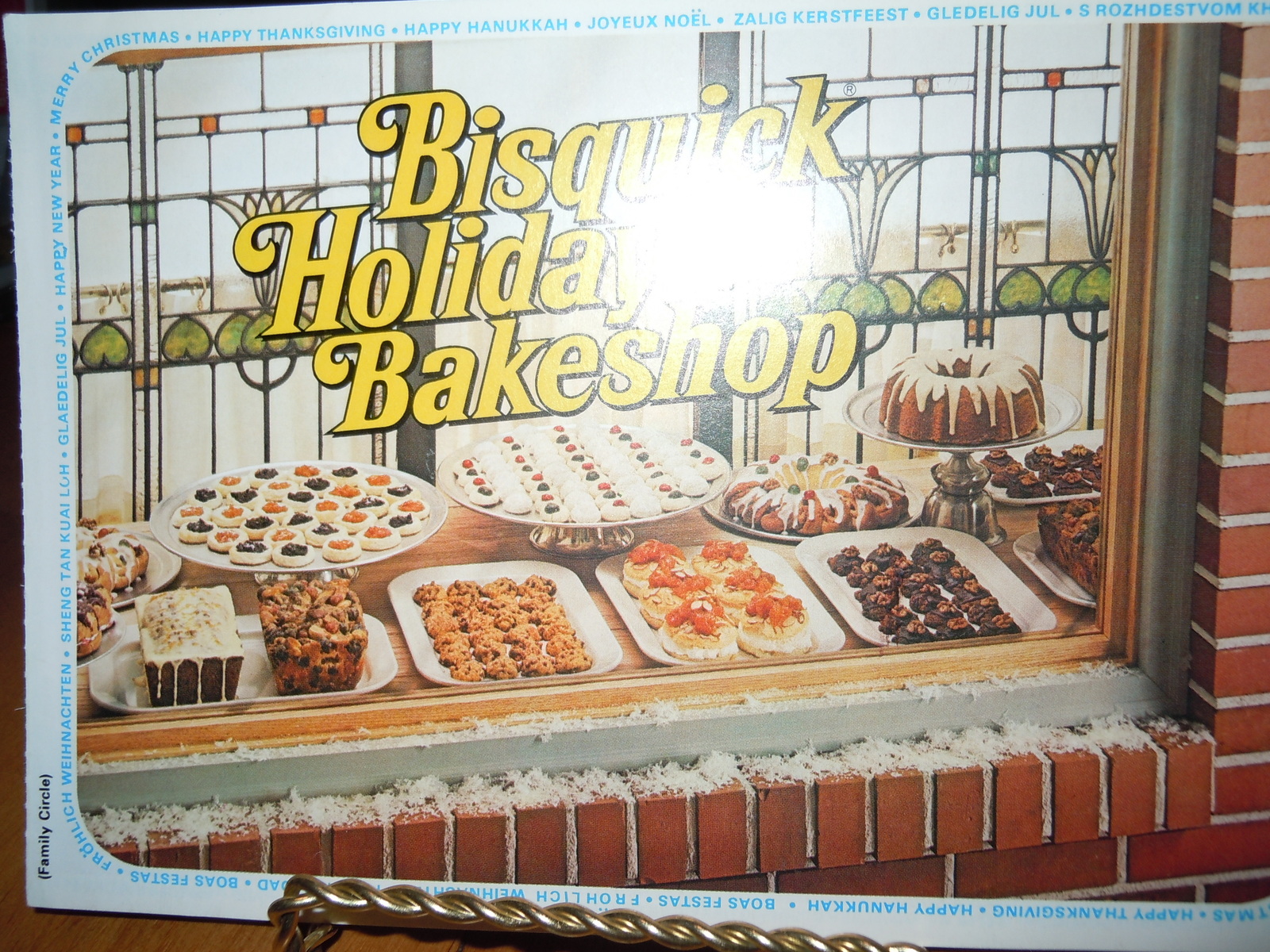Vintage Bisquick Holiday Bakeshop Booklet Insert General Mills 1977 ...