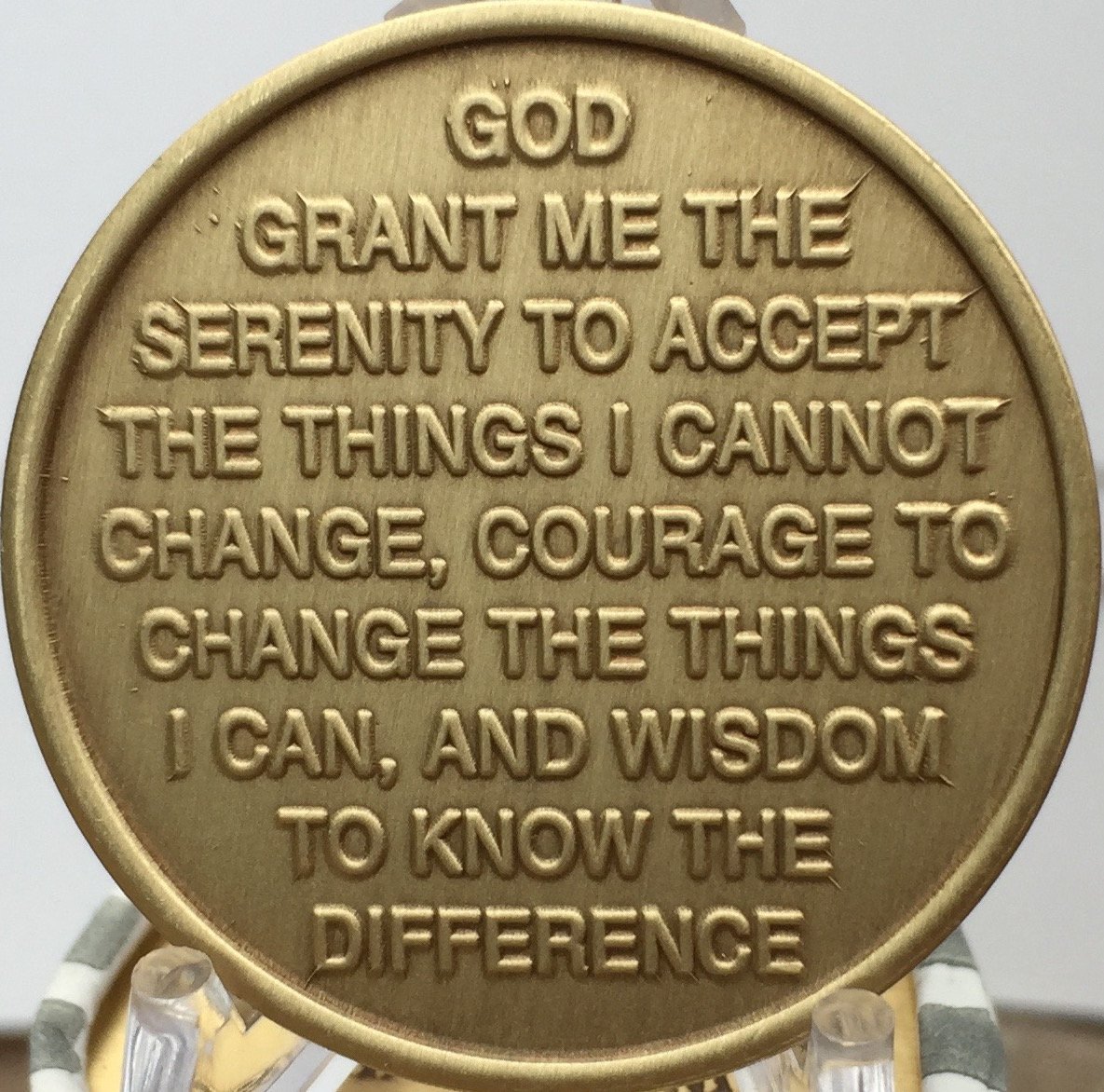 Wendells Bulk Lot of 25 Keep It Simple AA Medallions Serenity Prayer ...