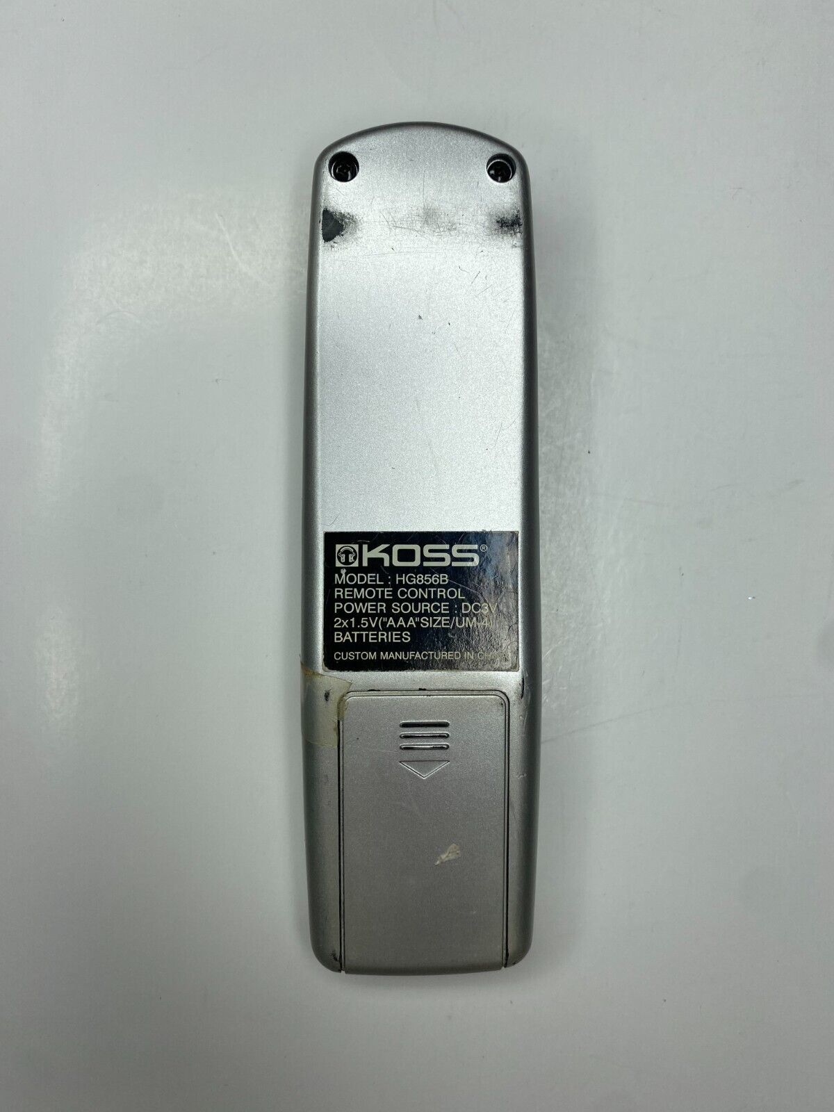 Koss Remote Control for HG856B Dual-Cassette Stereo / Boombox - OEM ...