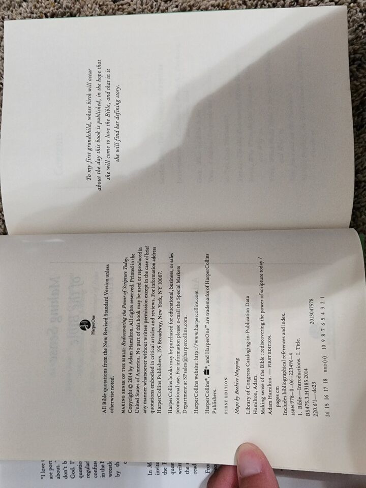 Making Sense of the Bible: Rediscovering the Power of Script... by Adam ...