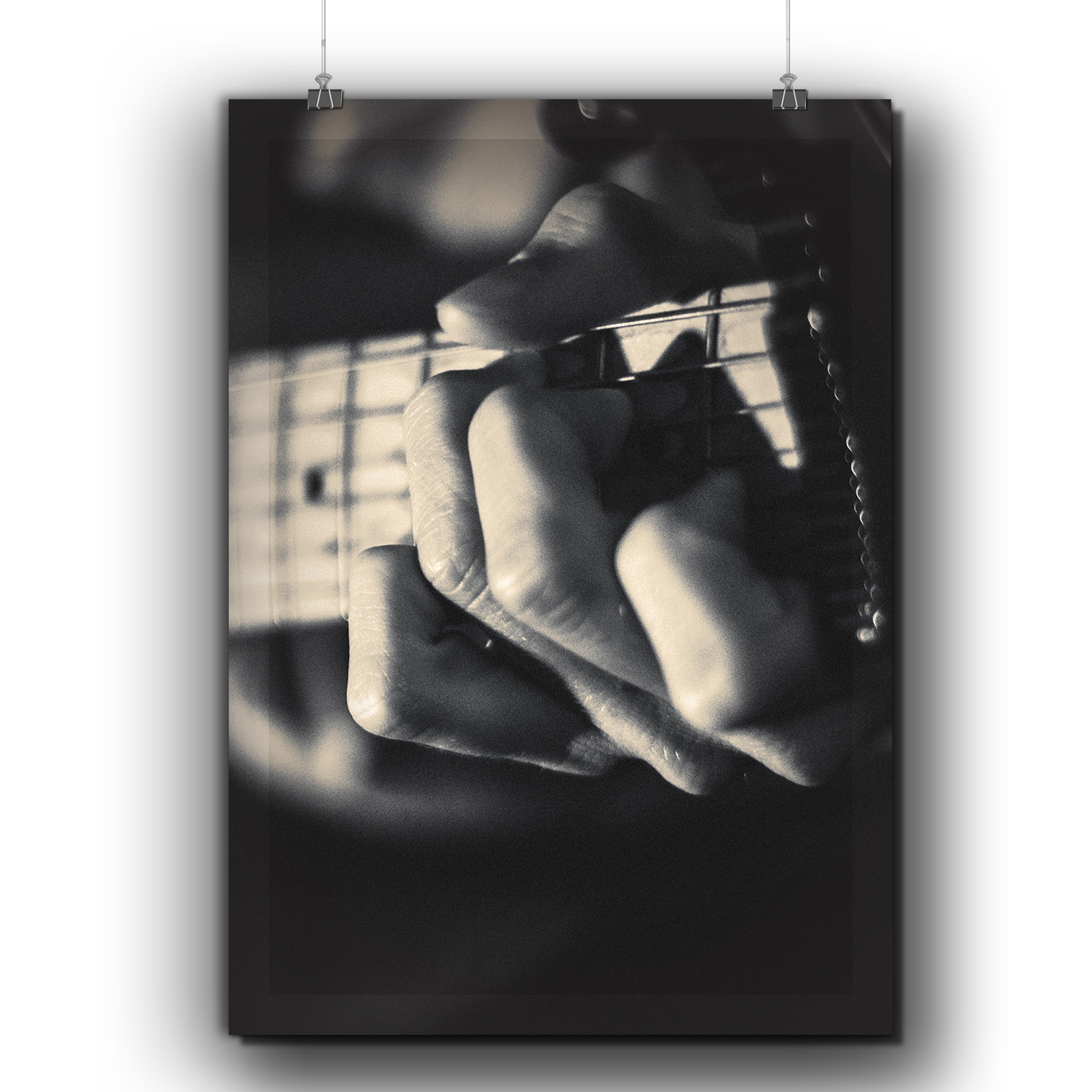 Bass Guitar Photo Music Music Instrument Matte/Glossy Poster A0 A1 A2 ...