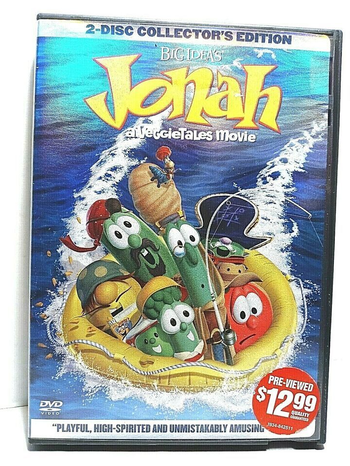 Jonah: A Veggie Tales Movie (DVD, 2003, 2-Disc Set, Two-Disc Set ...