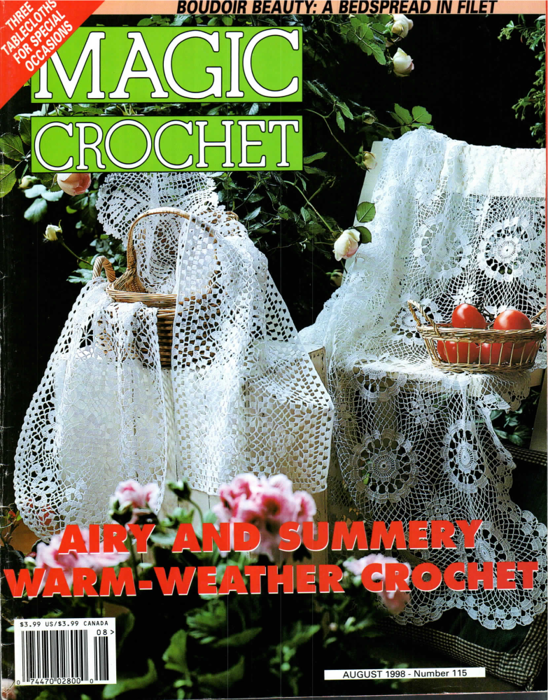 Magic Crochet Magazine #115 - Patterns-Vintage
