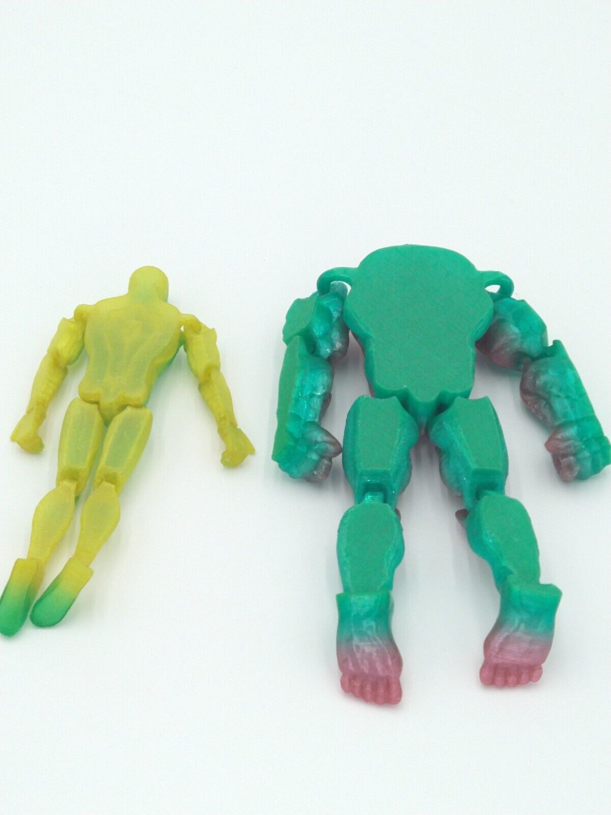 HULK & SPIDERMAN SQUISHY Figures Articulated Flexi 3D Printed Figures ...