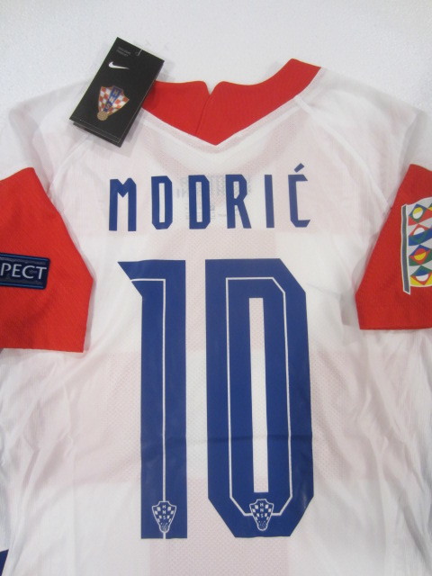 Luka Modric #10 Croatia Nations League Match Slim Home Soccer Jersey ...