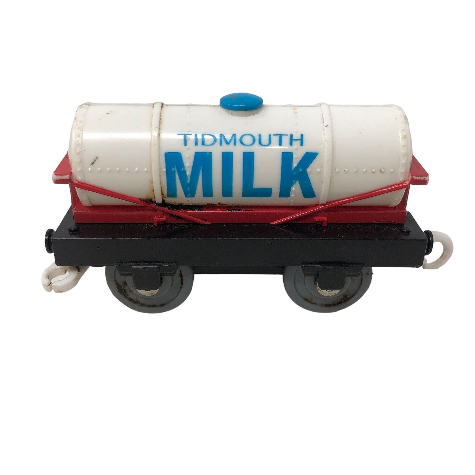 Trackmaster Thomas Friends Train Tank Engine Tidmouth Milk Tanker Hit ...