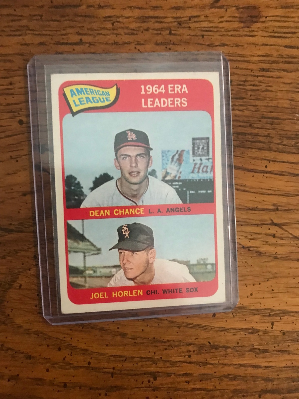 A.L. ERA Leaders 1965 Topps Baseball Card (0318) - Trading Card Singles