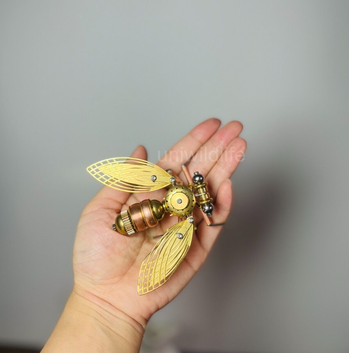 Metal Insect Fly Drosophila Metal Sculpture Insect Bug Mechanical ...