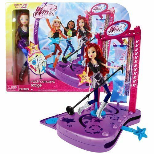 New WINX CLUB Rock Concert Stage With Bloom Doll Included - Dolls ...