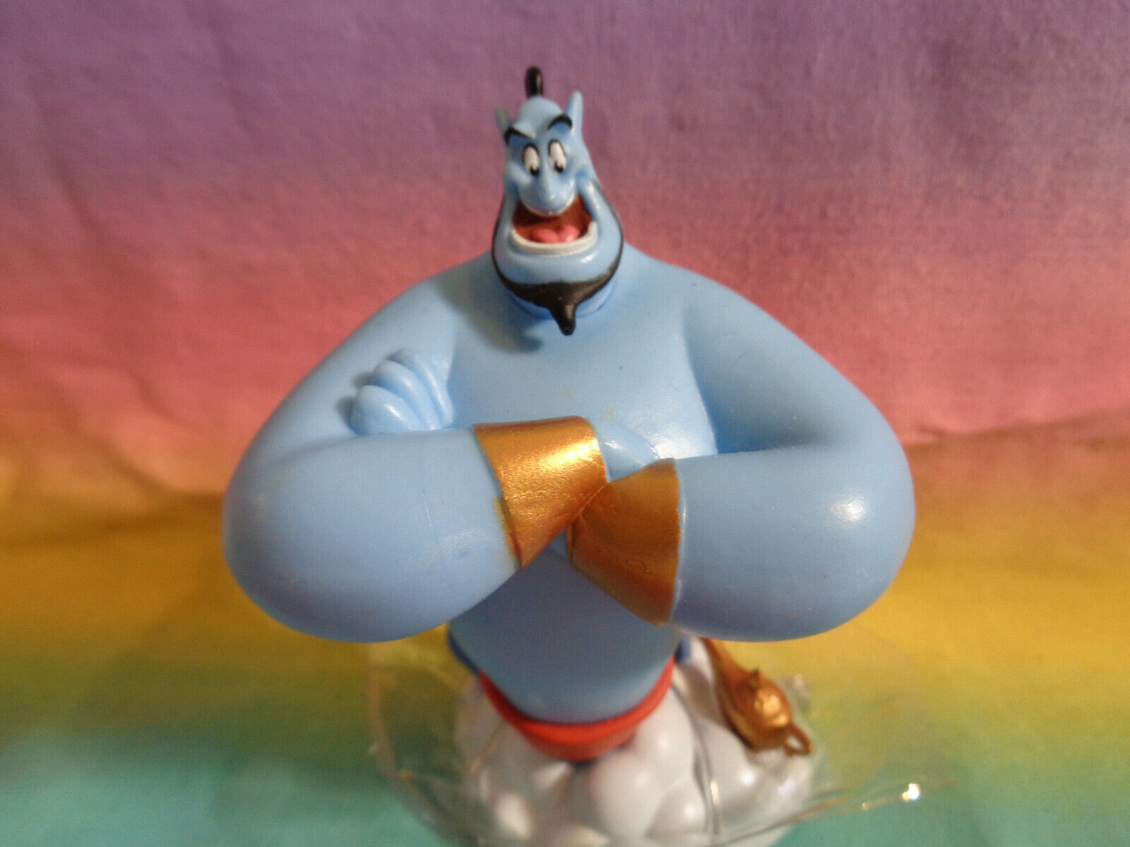 Disney Store Aladdin Deluxe Collectible Genie PVC Figure Cake Topper ...