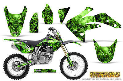 HONDA CRF 150 R CRF150R 07-15 CREATORX GRAPHICS KIT STICKER DECALS ...