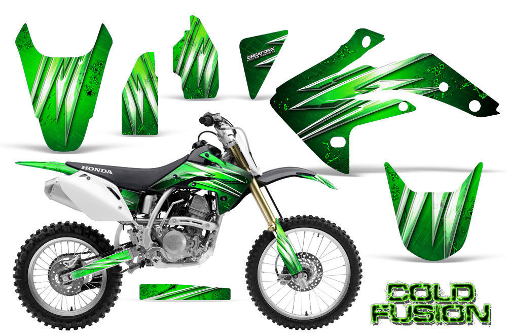HONDA CRF 150 R CRF150R 07-15 CREATORX GRAPHICS KIT DECALS COLD FUSION ...