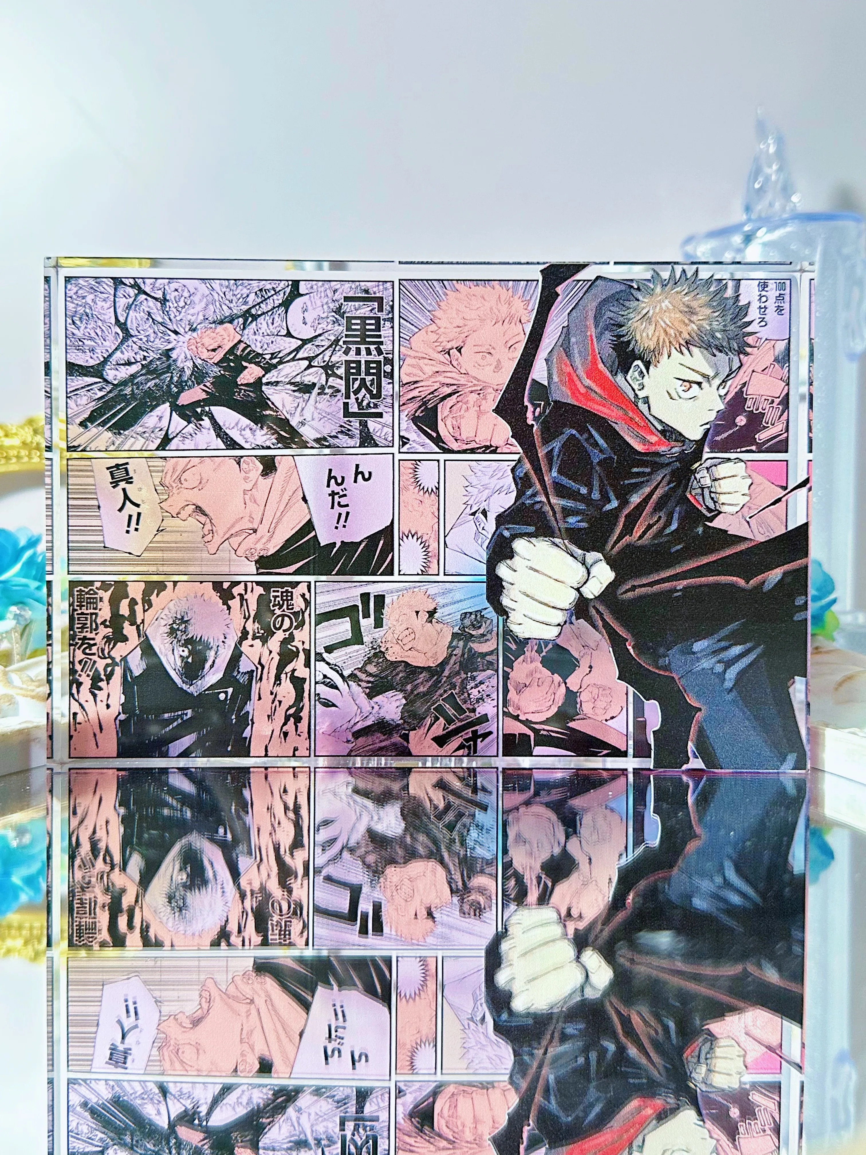 Jujutsu Kaisen Acrylic Stand Block Satoru Gojo Megumi Fushiguro Choso ...
