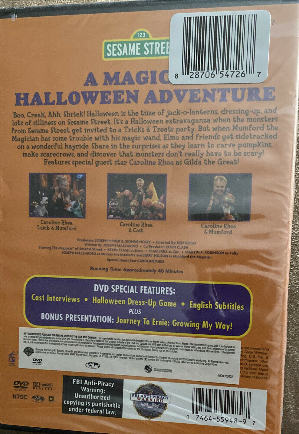 NEW Sesame Street Elmo A Magical Halloween Adventure DVD - DVDs & Blu ...