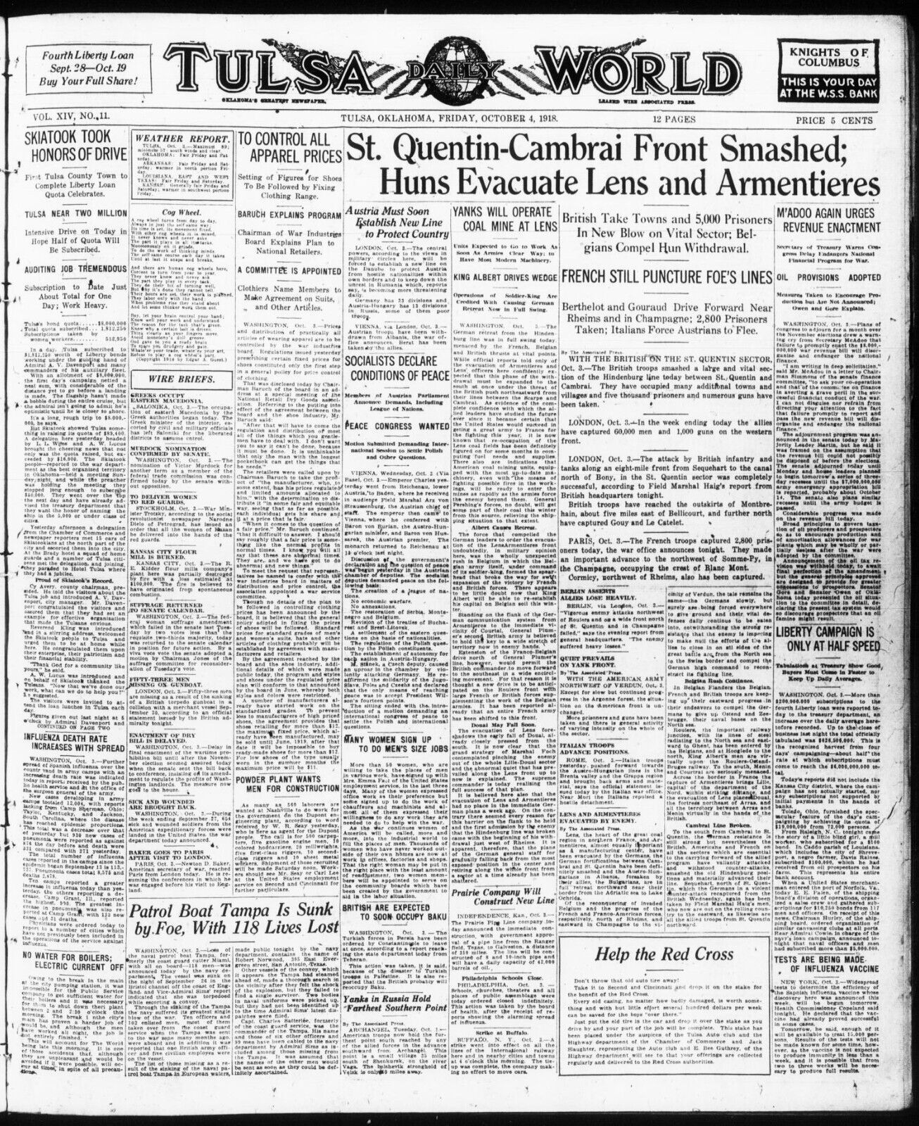 1905 2005 Tulsa World 100 Years Headlines and 50 similar items