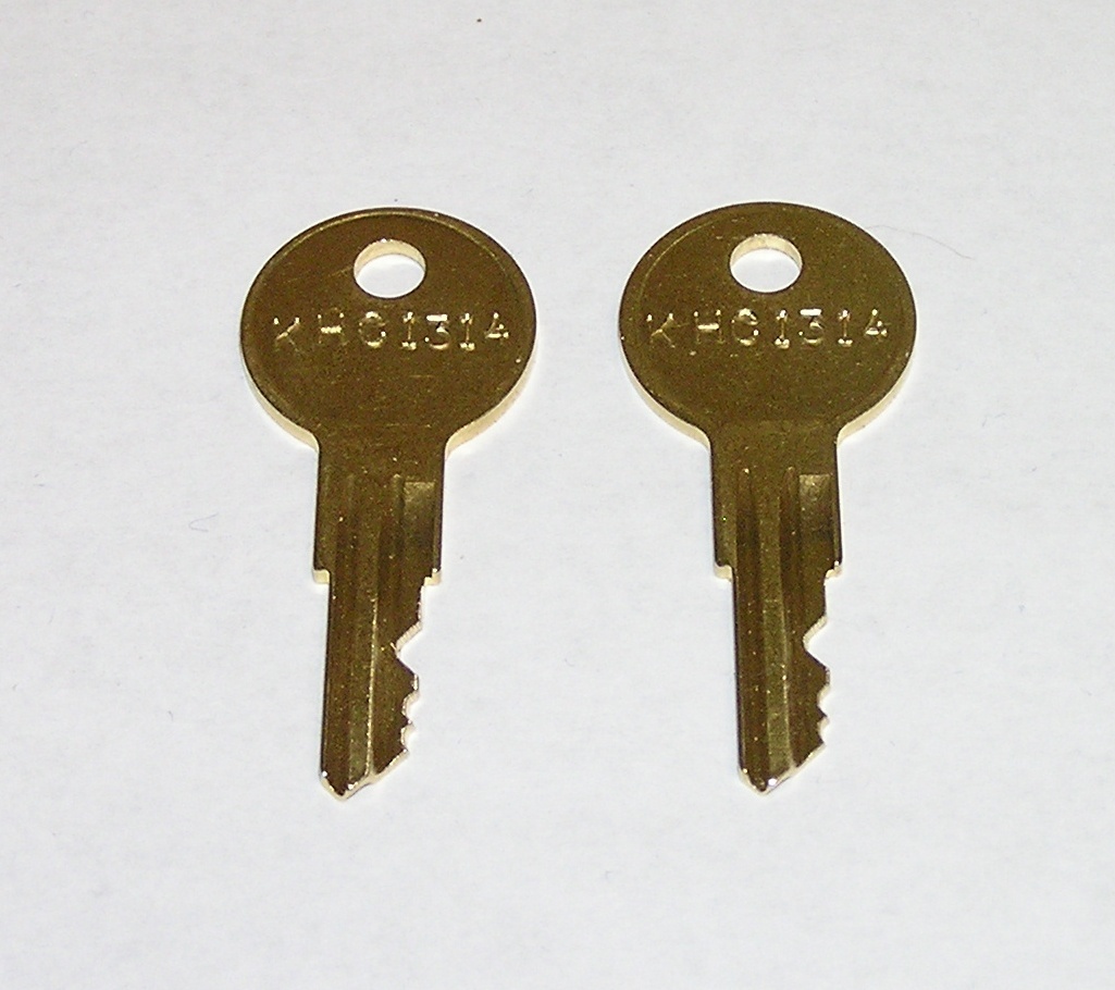 2 - KHC1314 Replacement Keys fit Kason, Kolpak, Norlake Refrigeration ...