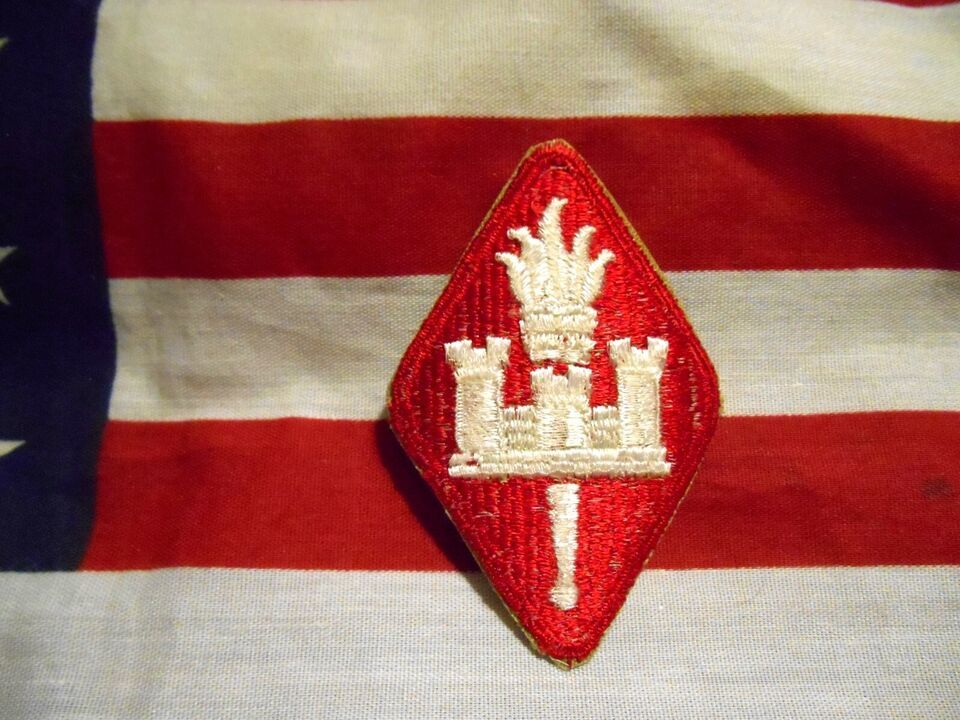 US ARMY VIETNAM ERA ENGINEER SCHOOL PATCH 1960S - Patches
