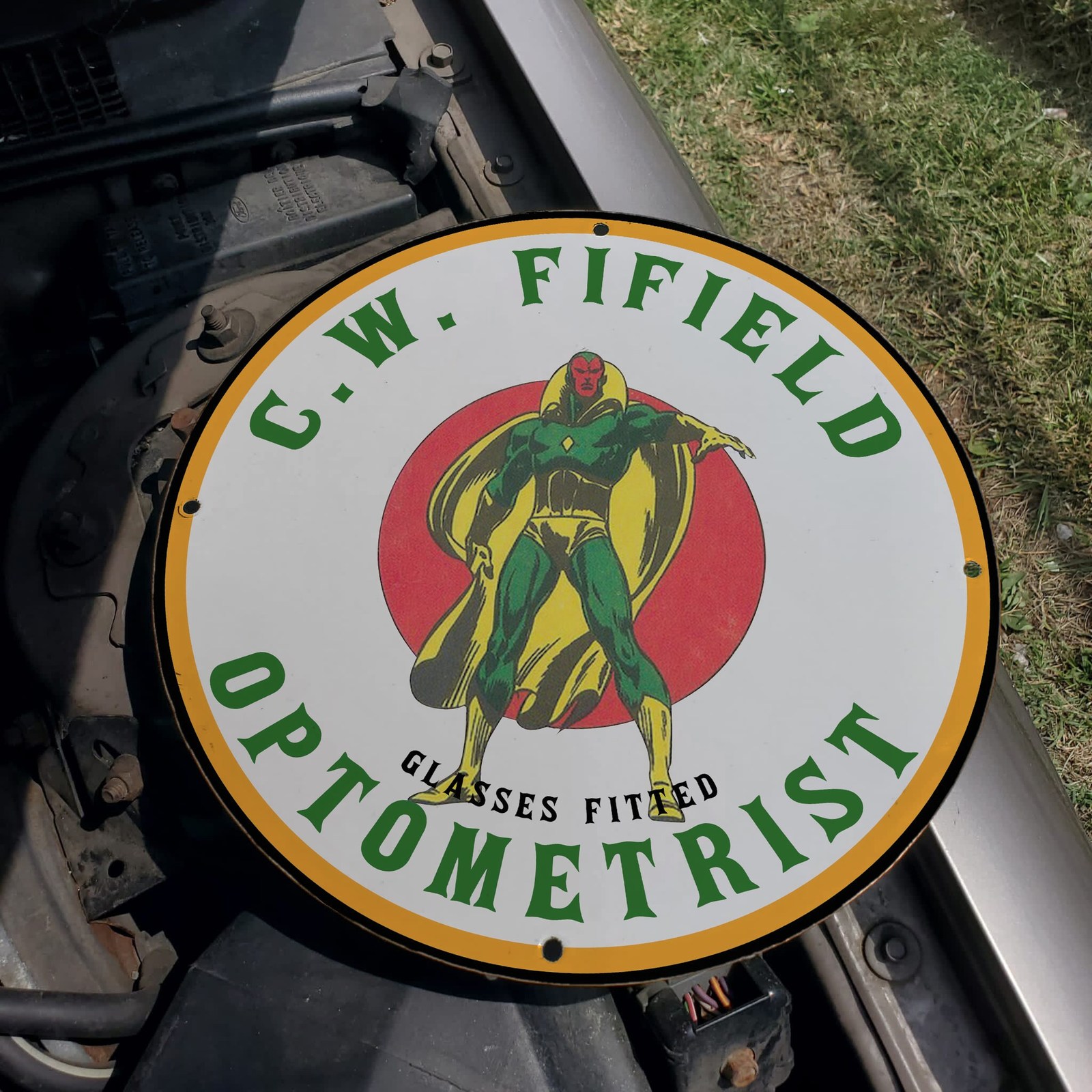 Vintage C. W. Fifield Glasses Fitted and similar items