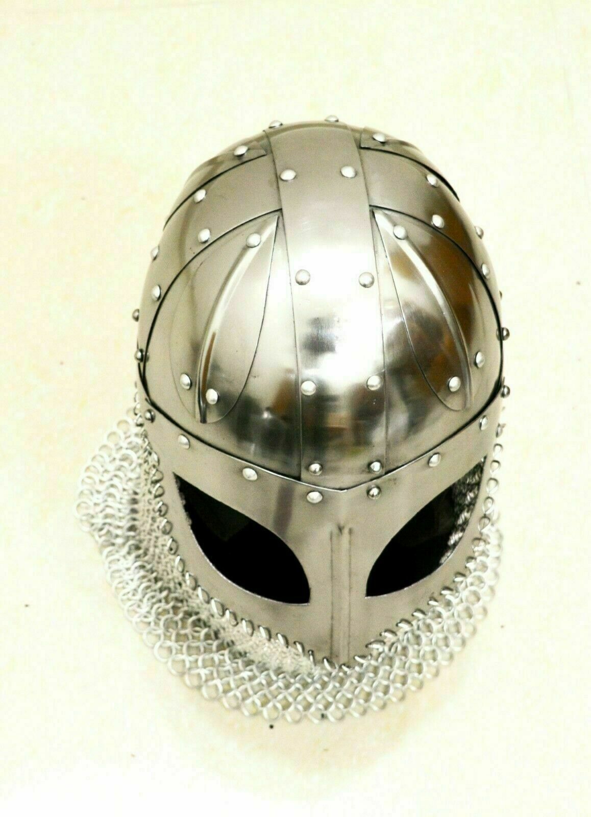 Medieval Knight Viking Helmet larp Norman Battle Warrior Helmet With ...