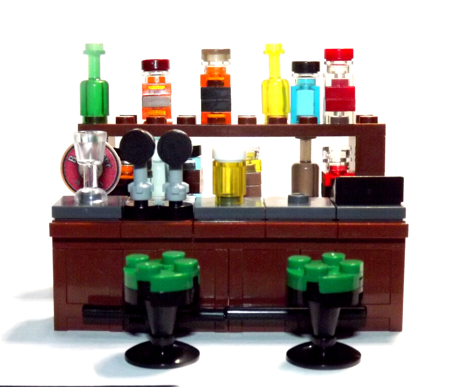 Bar Room Alcohol Fors Minifigure US - LEGO (R) Minifigures