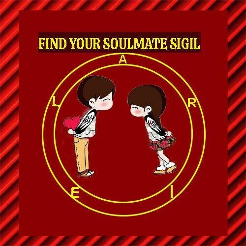 Find Your Soul Mate - Kindred Spirit - Powerful Sigil Seal Spell Art ...