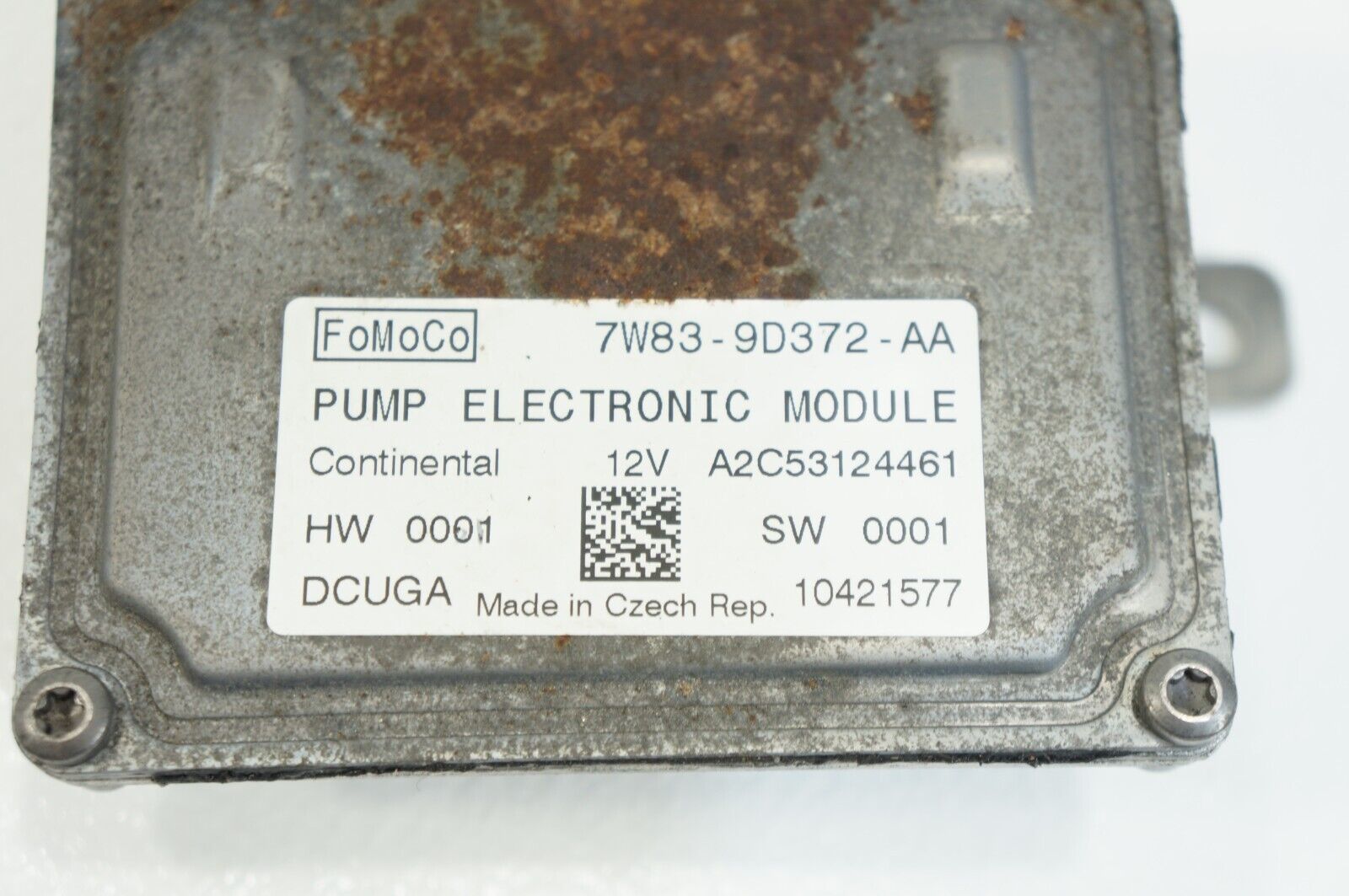 2009-2015 jaguar xf xfr x250 gas fuel pump control module resistor unit ...