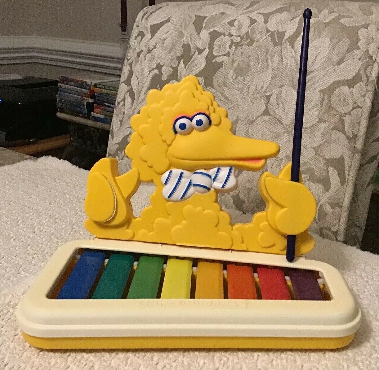 Sesame Street BIG BIRD XYLOPHONE - CBS Child Guidance Toys, VINTAGE ...