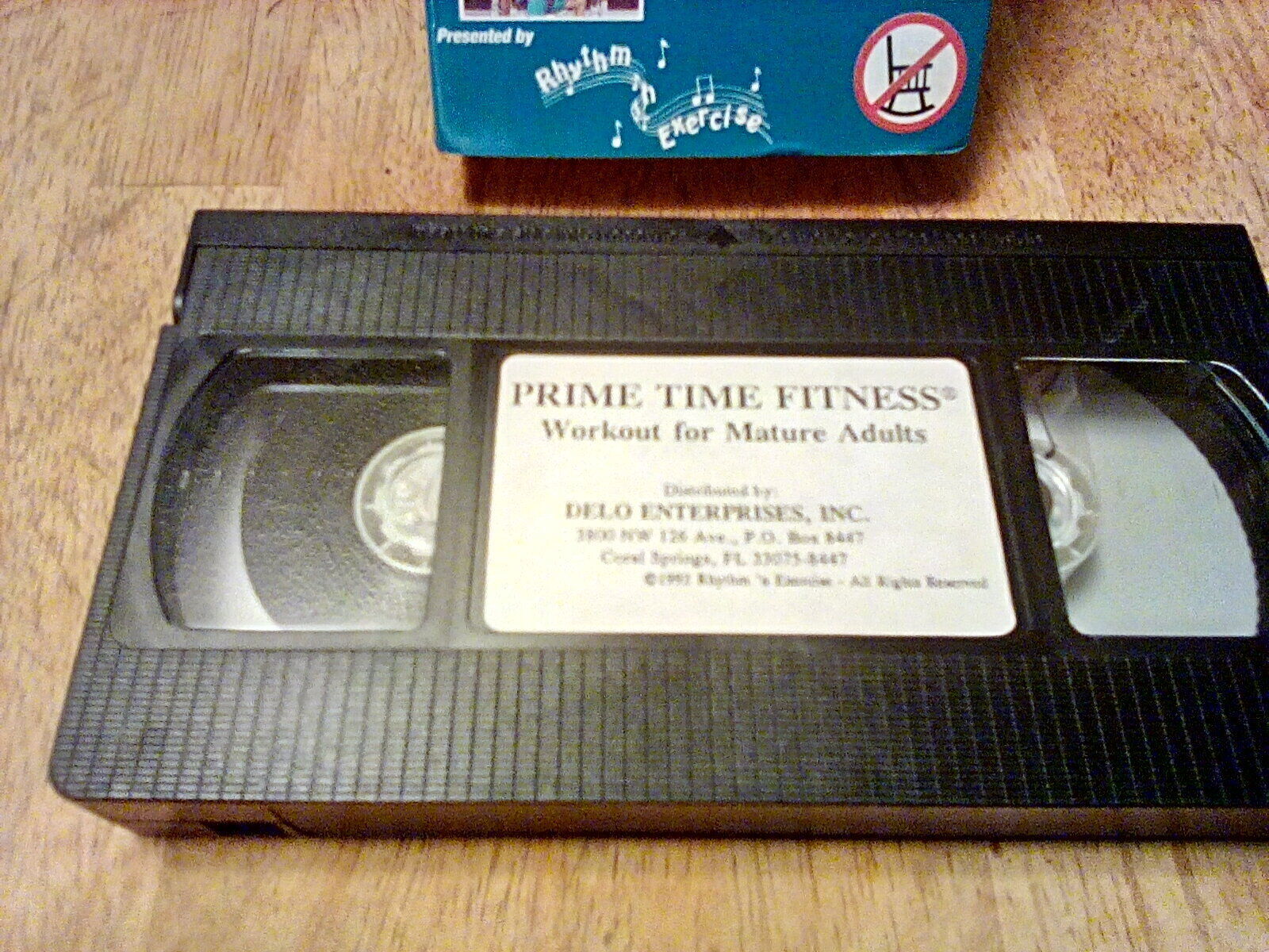 Prime Time Fitness VHS Exercise Tape Bev Harris Exercise Vintage 1990's ...