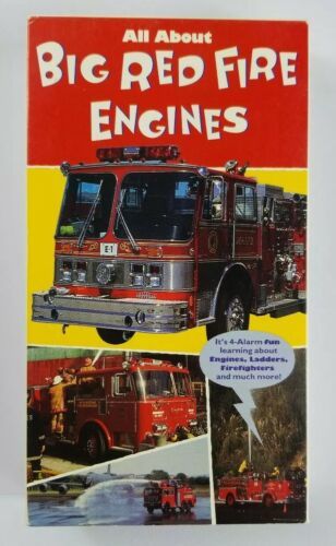 All About Big Red Fire Engines VHS 1995 Goodtimes Entertainment Movie ...