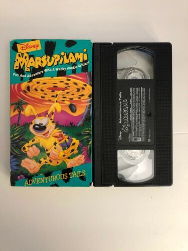 Disney Marsupilami Adventurous Tails VHS-RARE VINTAGE COLLECTIBLE-SHIPS ...