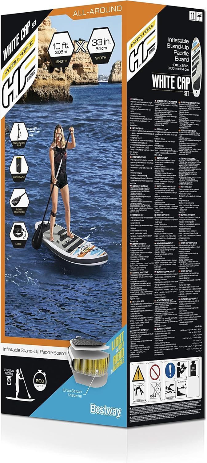 Bestway Hydro-Force Inflatable Stand Up Paddle Board - Inflatables