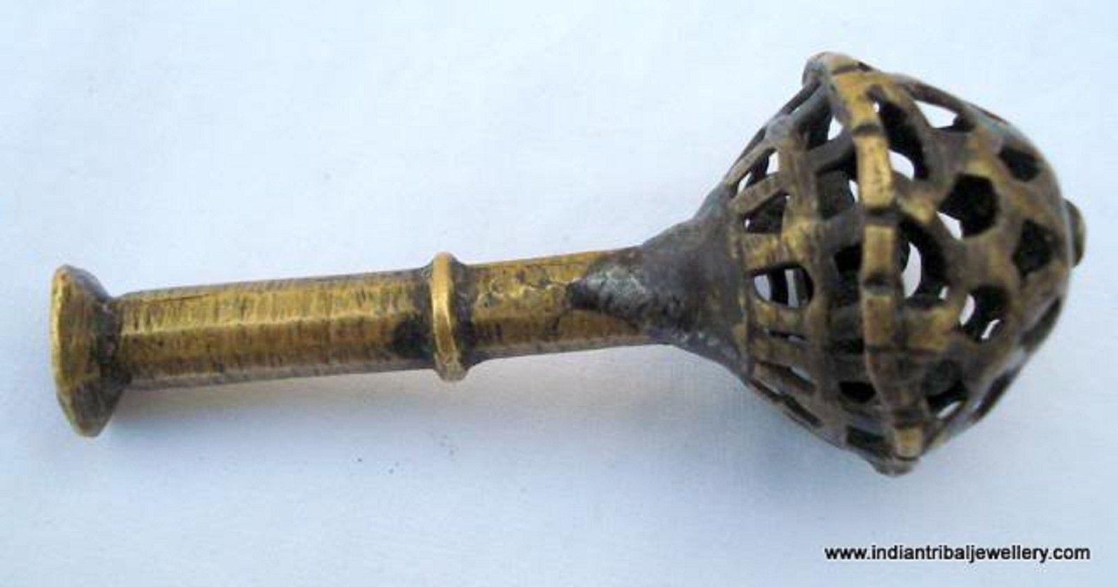 ANTIQUE OLD BRASS WEAPON OF HINDU LORD HANUMAN JI - Other