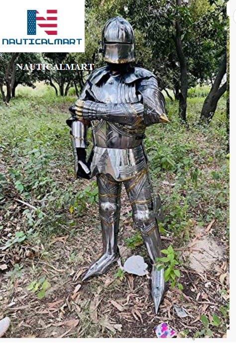 NauticalMart Gothic Suit Of Armor - Medival Full Body Armour German ...