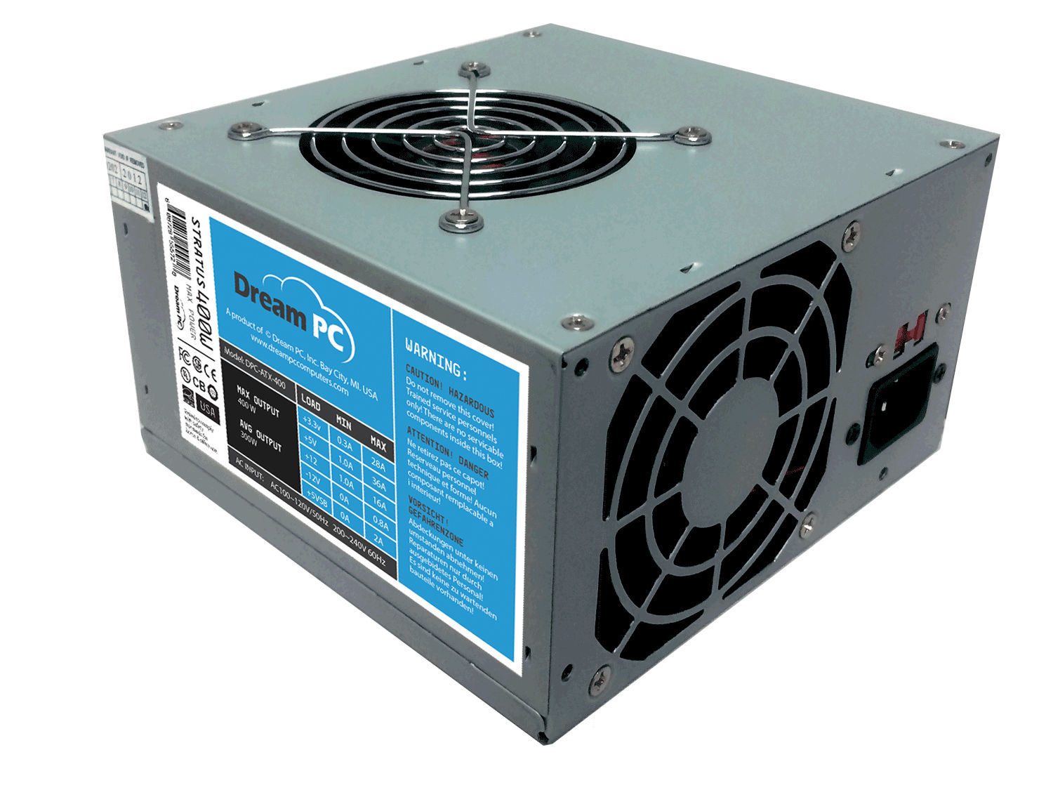 New PC Power Supply Upgrade for HP Pavilion p6820 Desktop Computer ...