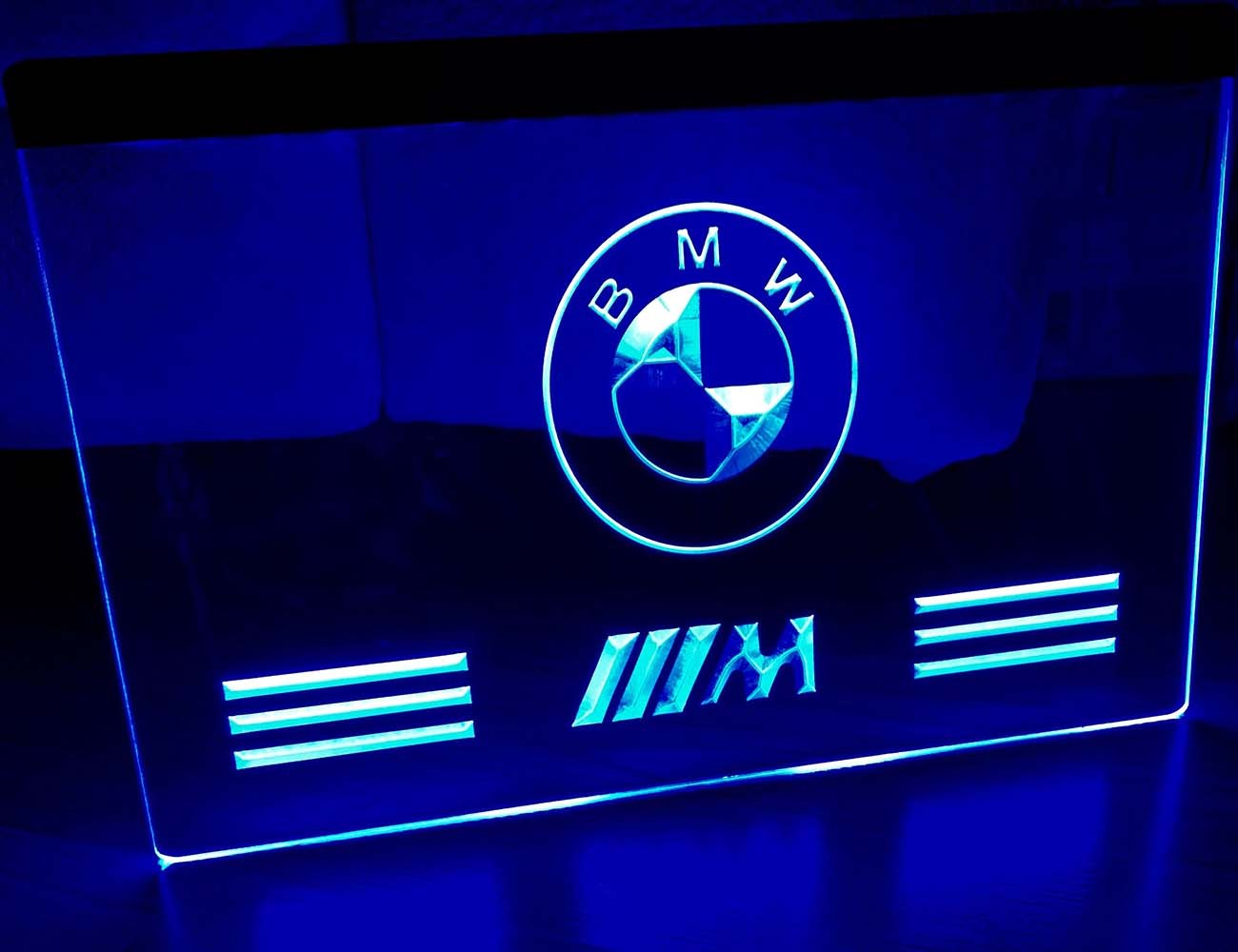BMW LED Neon Sign Hang Signs Wall Home Decor, Room, Garage Glowing ...