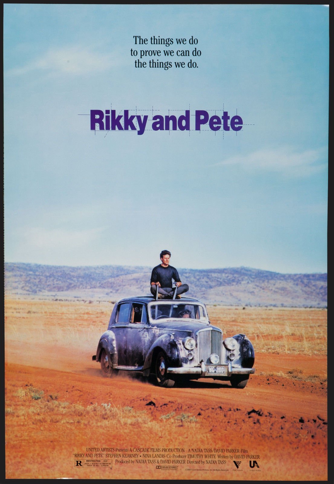 RIKKY AND PETE 27"x40" Original Movie Poster One Sheet Stephen Kearney ...