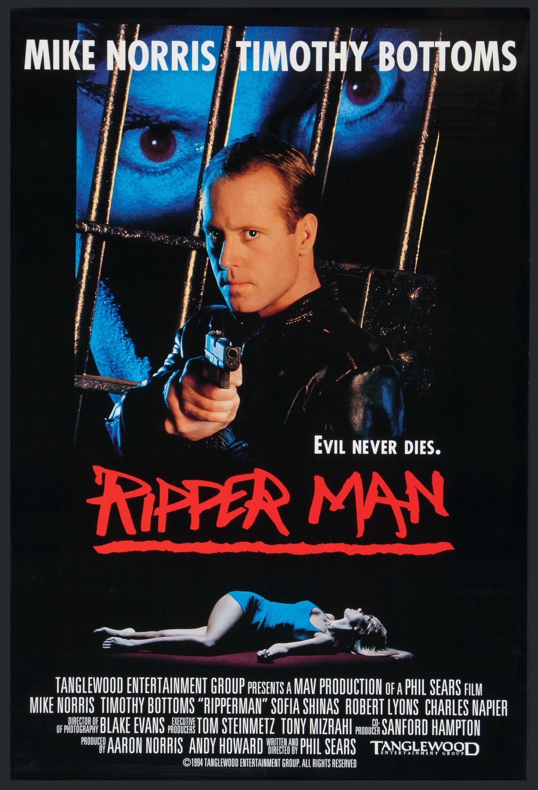 RIPPER MAN (RIPPERMAN) 27"x40" Original Movie Poster One Sheet Mike ...