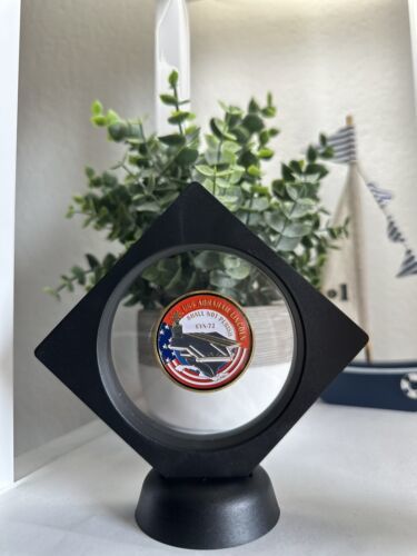 US NAVY USS ABRAHAM LINCOLN CVN-72 Challenge Coin With 3D Display Case ...