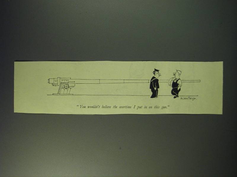 1942 cartoon by Acanthus (Frank Hoar) - You wouldn't believe the ...