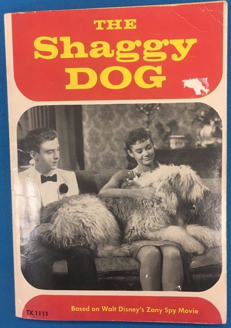 THE SHAGGY DOG illustrated with photos (1975) Scholastic SC ...
