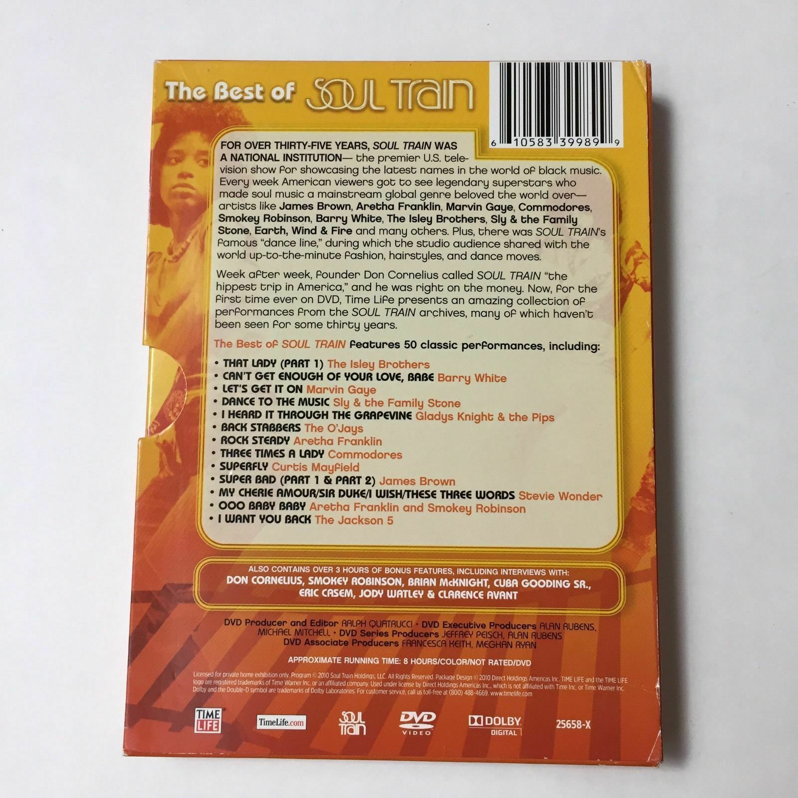 The Best of Soul Train - 3 DVD - 8 Hours - Sensational 70's Saturday ...