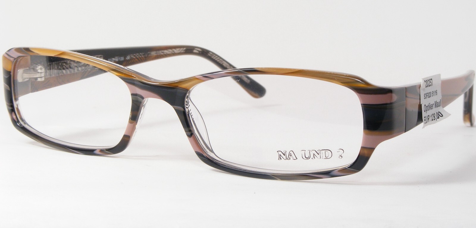 NA UND? Design MARION RAMM 53F820 R Mehrfarbig EINZIGARTIGE BRILLE 51 ...