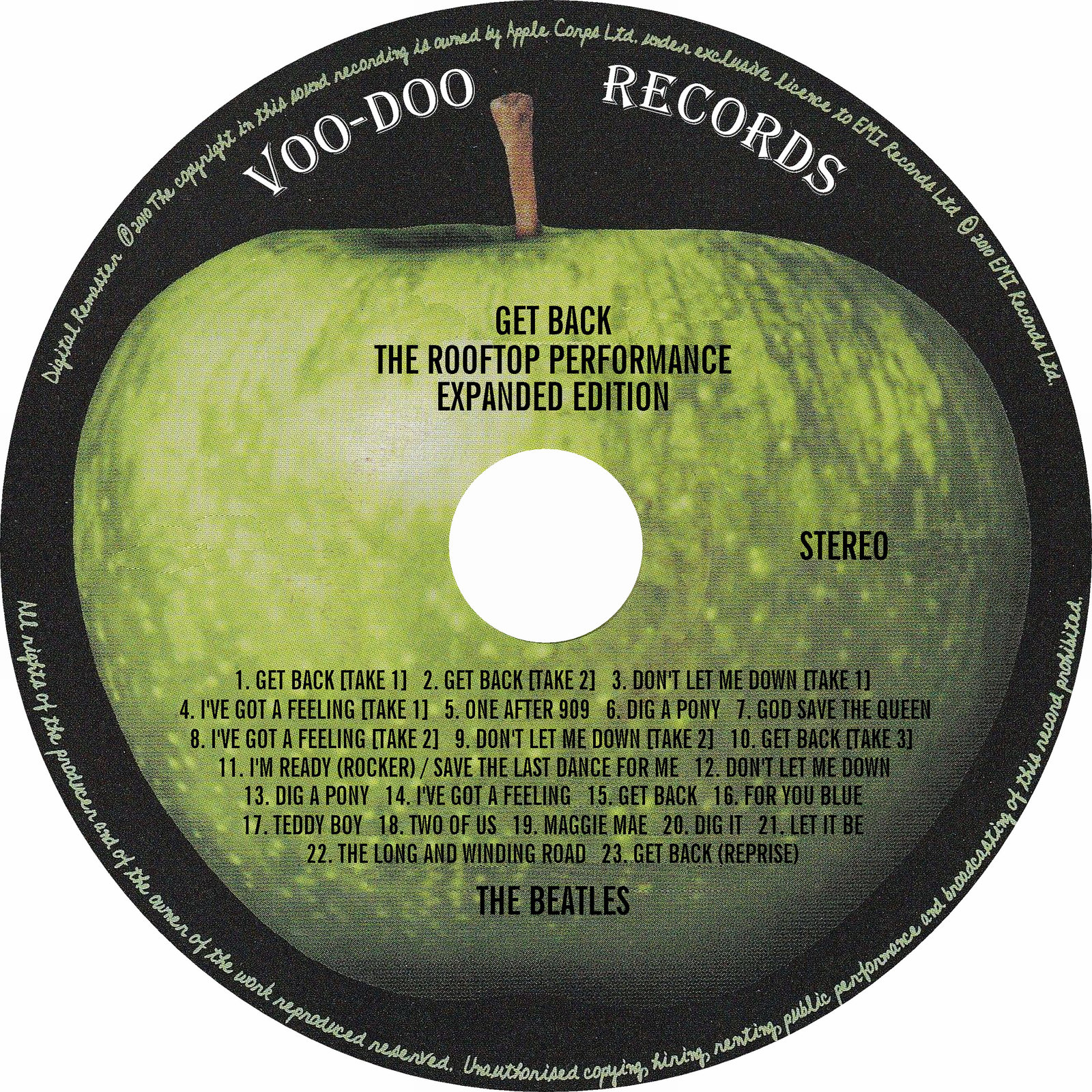 The Beatles - The Rooftop Performance Expanded Edition CD Get Back ...