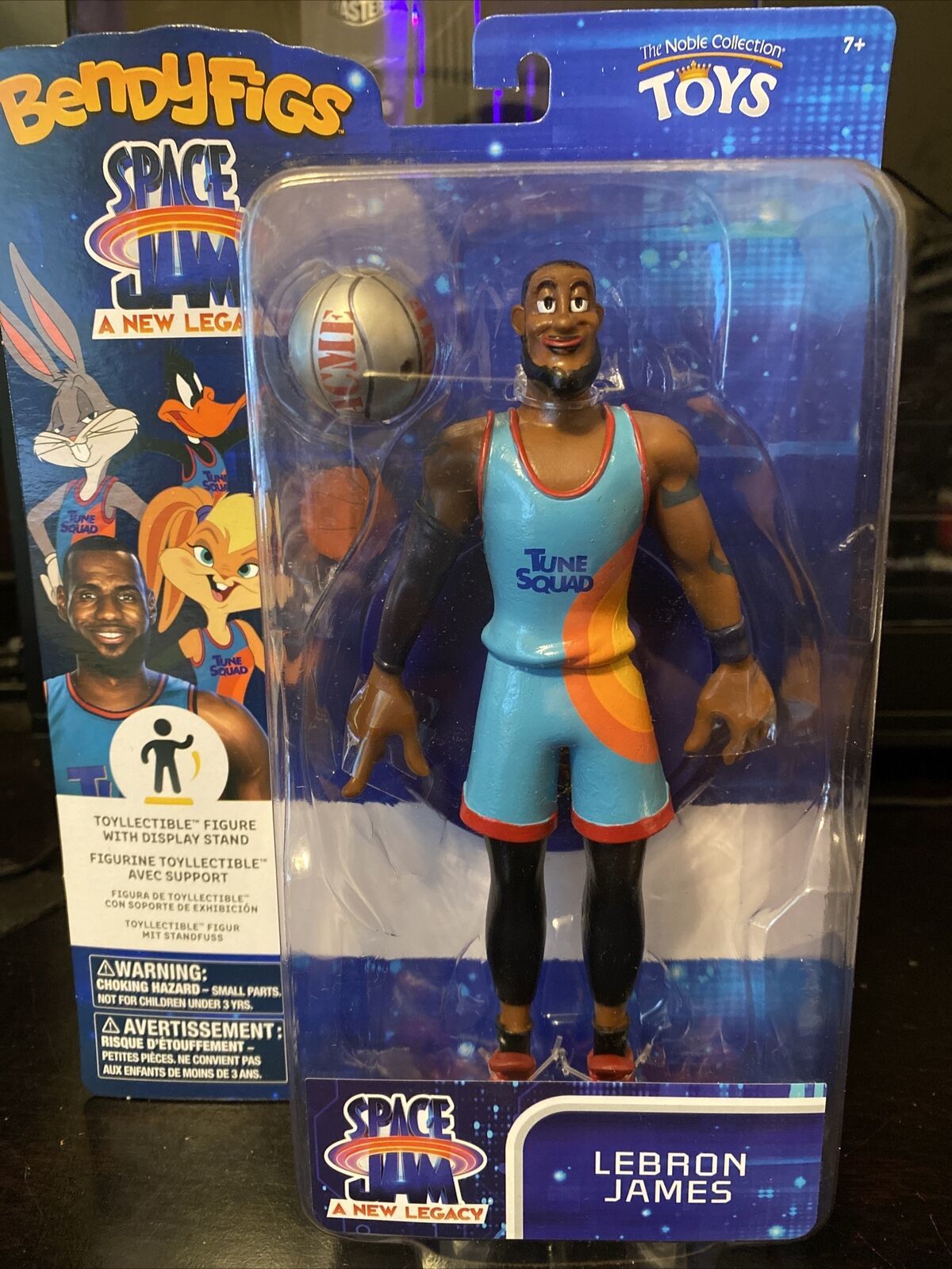 Space Jam A New Legacy Bendyfigs 7" LeBron James Figure NEW - Action ...