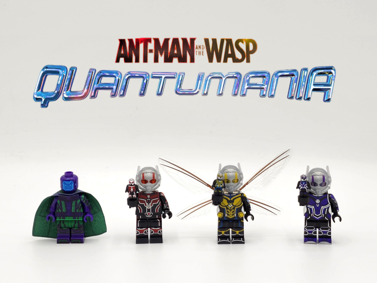 4pcs Superhero Ant-Man and the Wasp Quantumania Cassie Kang Minifigures ...