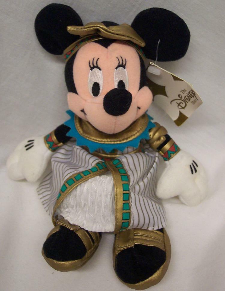 Walt Disney GLOBE-TROTTING EGYPTIAN MINNIE MOUSE 10" STUFFED ANIMAL NEW ...