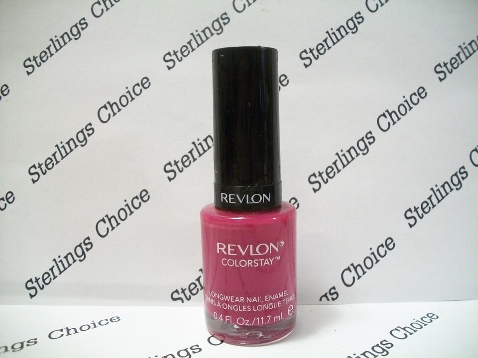 Revlon Colorstay Longwear Nail Enamel #250 Rich Raspberry - Nail Polish