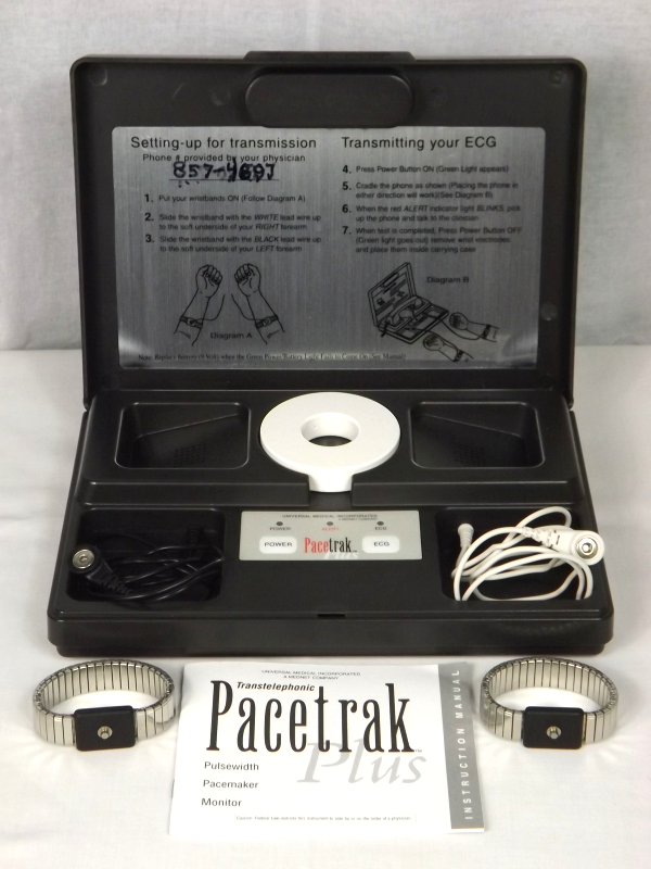 Healthcare Technologies Mednet Pacetrak PLUS ECG Telephonic Transmitter ...